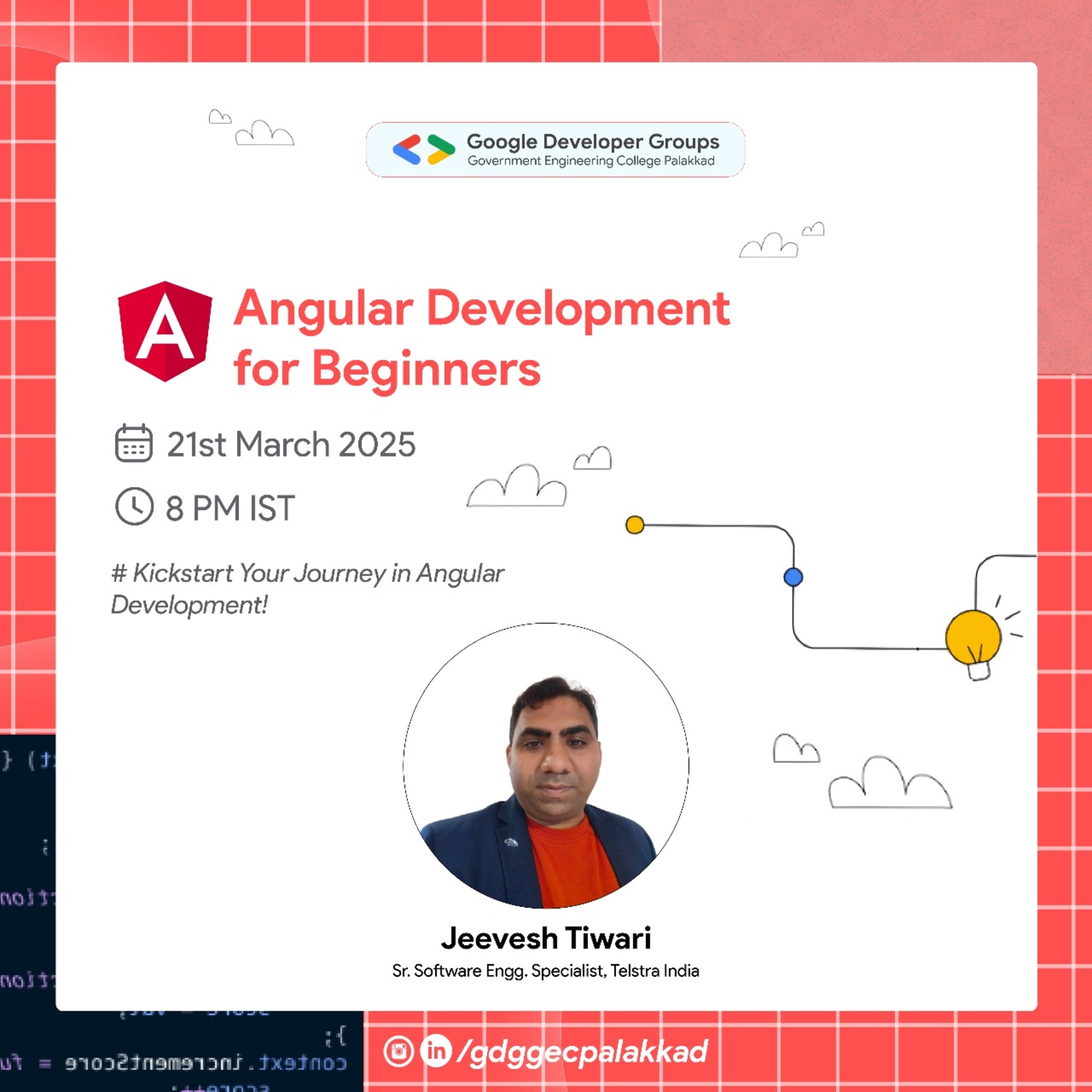See Angular Development at Google Developer Groups GDG on Campus Government Engineering College ...